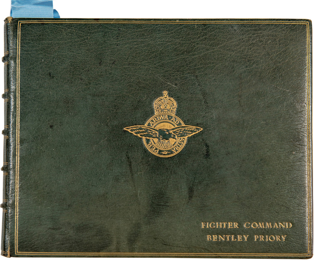 Fighter Command Visitors Book | Bentley Priory Museum