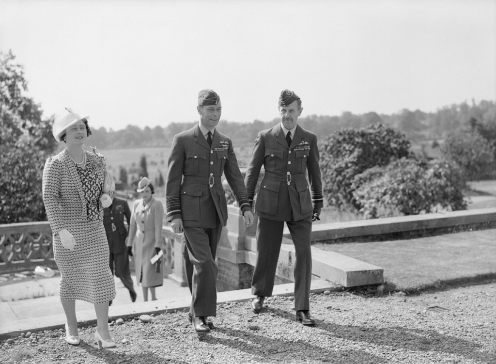 Photograph of Air Chief Marshal Sir Hugh Dowding, King George VI ...