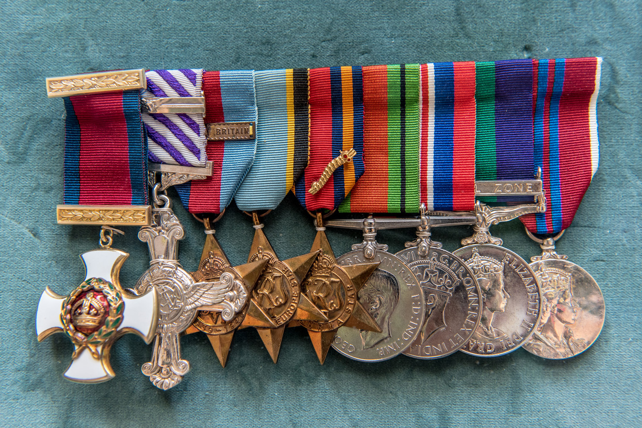 Wing Commander Robert Doe’s DFC Medal | Bentley Priory Museum