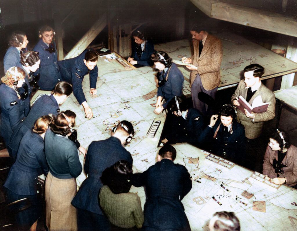 RAF Bentley Priory Headquarters Fighter Command Filter Room | Bentley ...