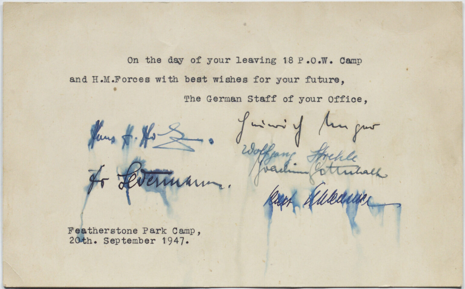 Friday Morning Talks: British POW Camps & the Denazification Process ...