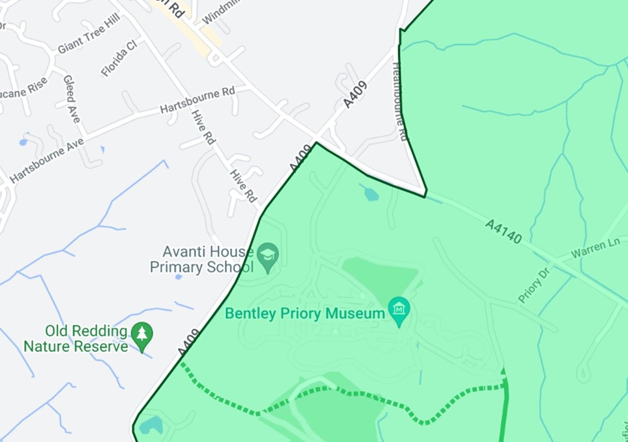 How to find us | Bentley Priory Museum